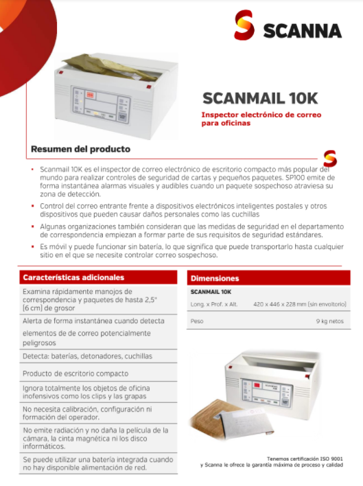 Scanmail 10k | Hemiscan